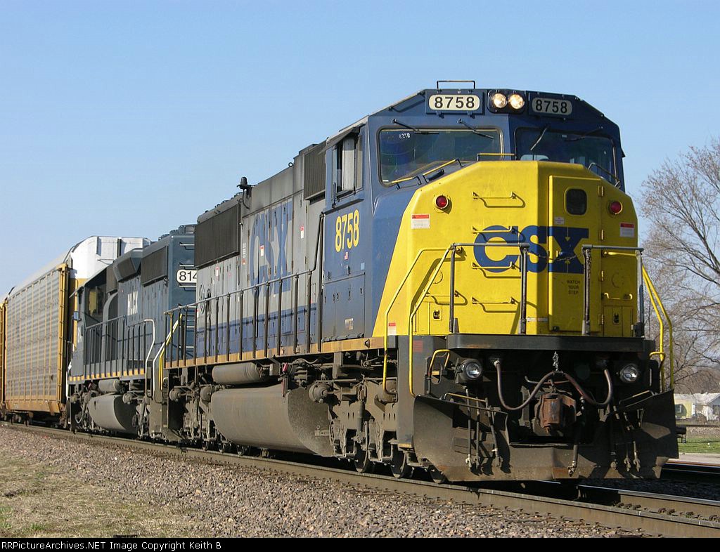 CSX 8758